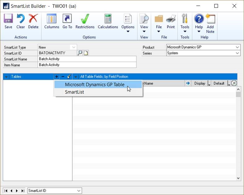 How to Create a Batch Activity SmartList in PowerGP Online - PowerGP Online